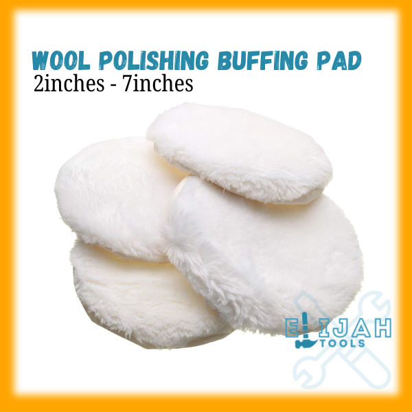 Buffing Pad Polishing For Grinder Wool Buffing Pads Circle Polisher ...