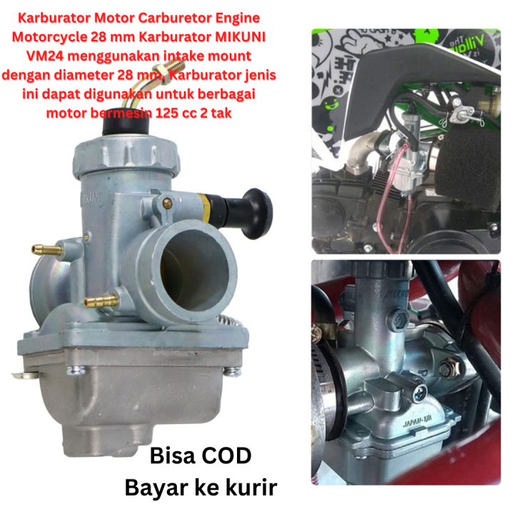Karburator Motor Carburetor Engine Motorcycle 28 mm Karburator ...