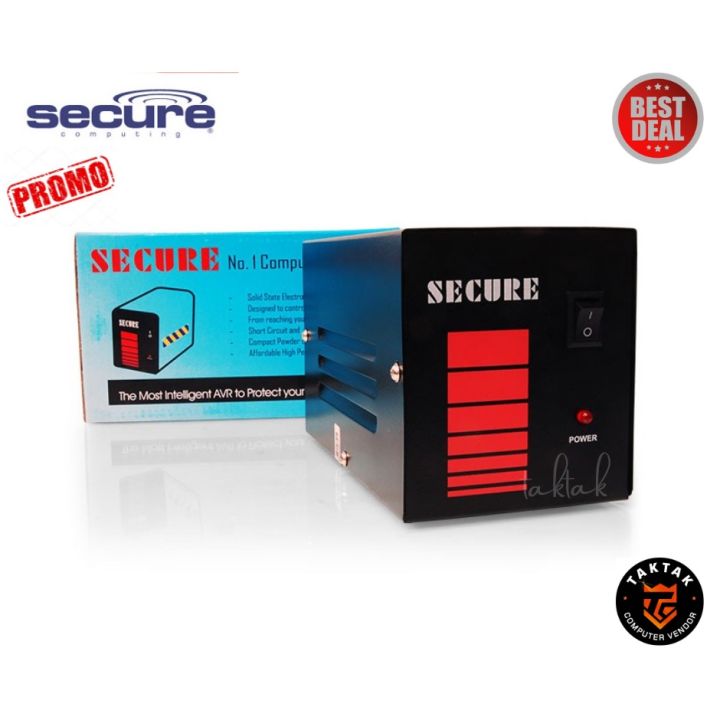 SECURE AVR 220V AUTOMATIC VOLTAGE REGULATOR 500W | Lazada PH