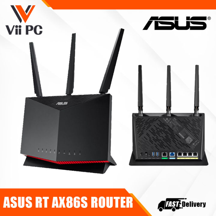ASUS RT-AX86S AX5700 WiFi 6 Gaming Router – Dual Band Gigabit Wireless ...