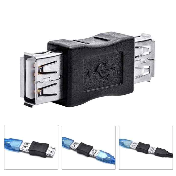 【READY STOCK】USB Female to Female Connector USB Double Female Head ...