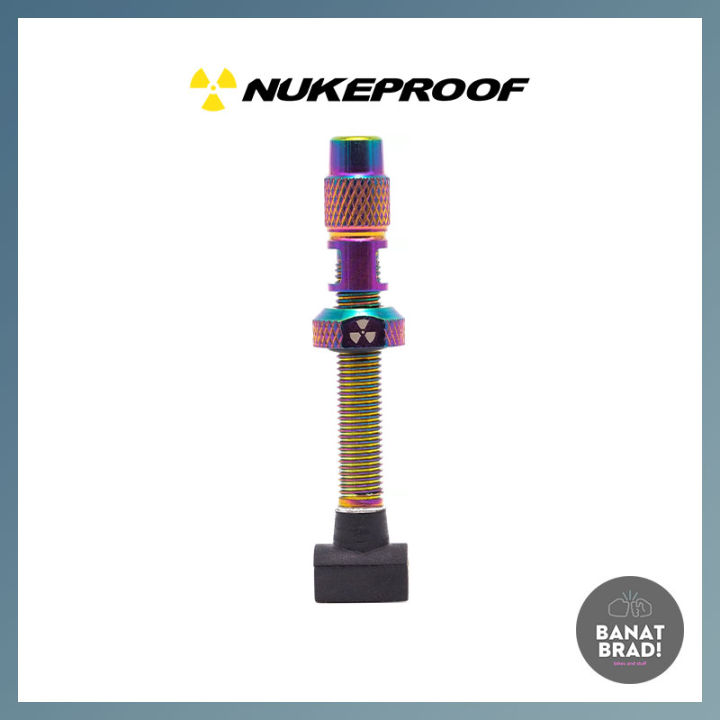 NUKEPROOF Universal Presta Tubeless Valves 45mm (Pair) | Lazada PH