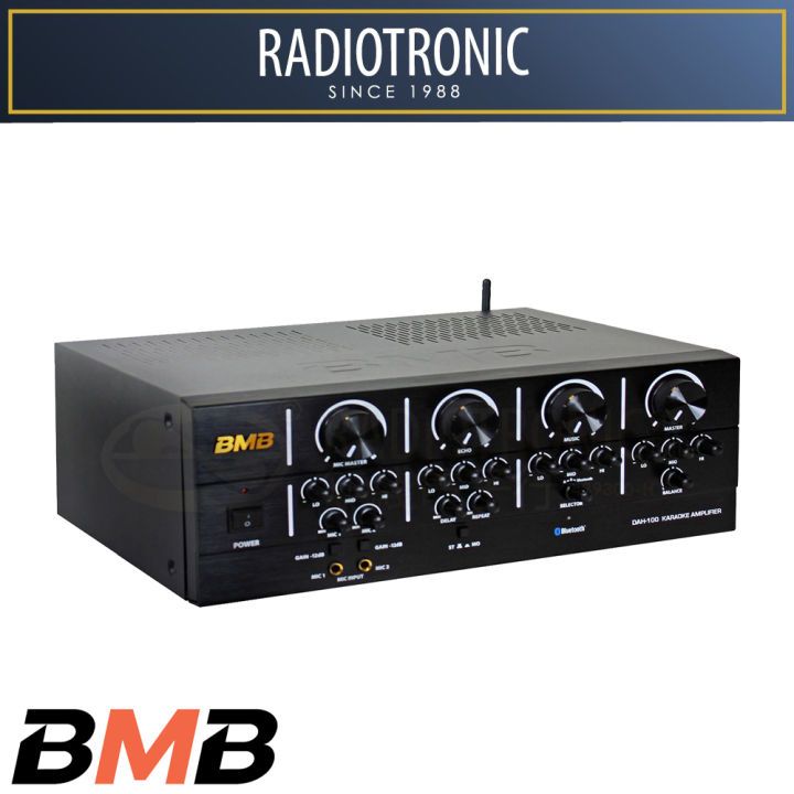 BMB DAH-100 200W Karaoke Mixing Amplifier with Bluetooth | Lazada