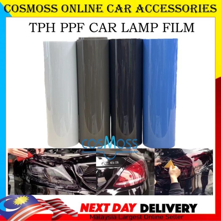 TPH PPF wrapping Tinted headlamp taillamp fog lamp Self Healing Paint ...