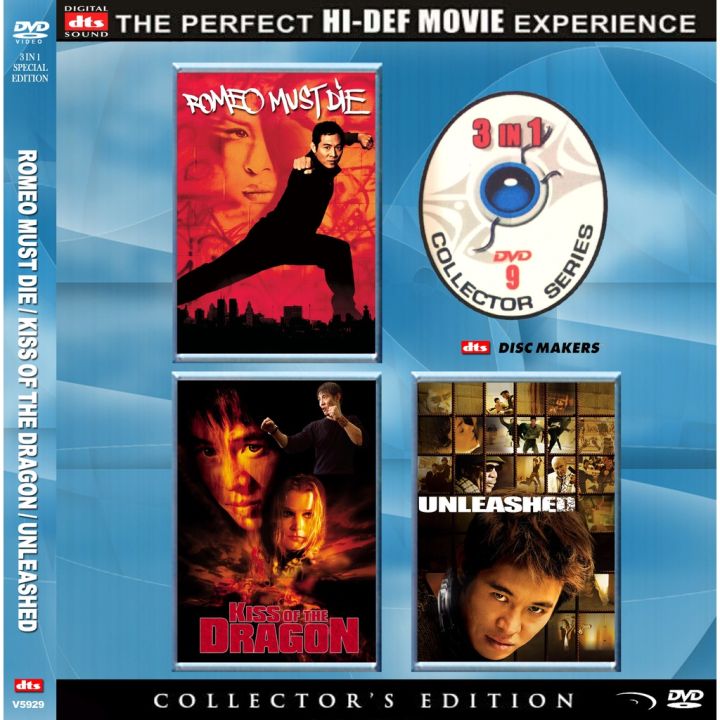 DVD Jet Li Action English 3 In 1 Collection -v5929 | Lazada