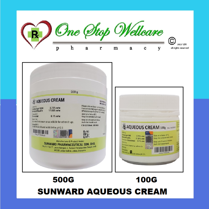 SUNWARD AQUEOUS CREAM 500G /100G | Lazada
