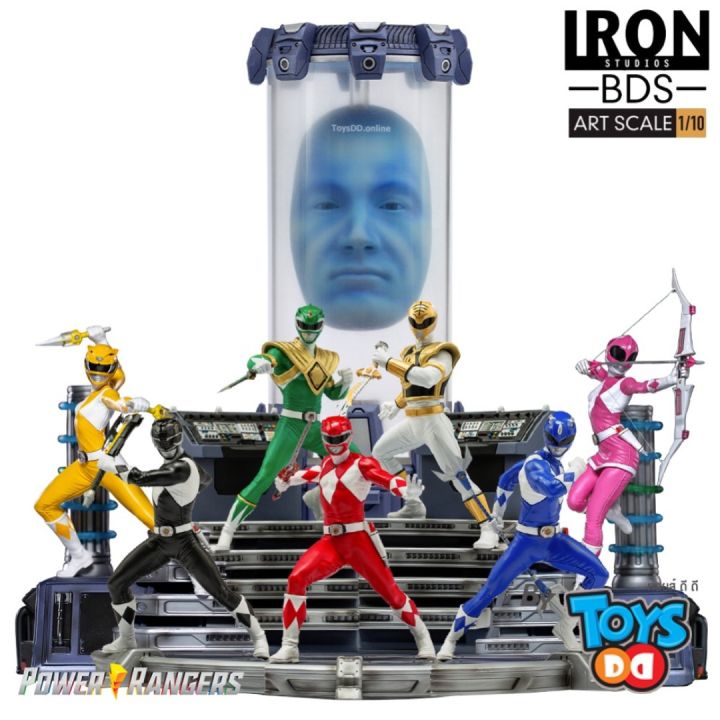 Iron Studios Power Rangers Set 1/10 Scale Statue | Lazada.co.th