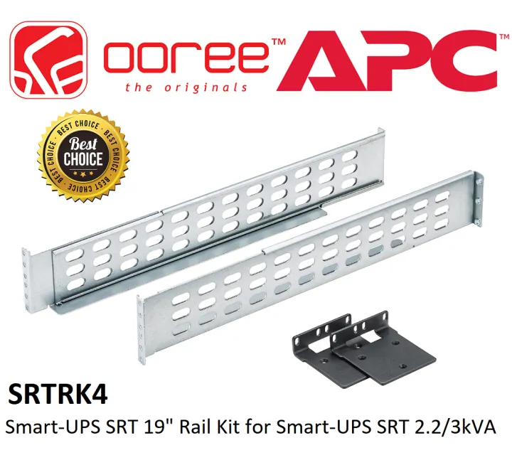 APC SMART-UPS SRT SRTRK4 19" RAIL KIT FOR SMART-UPS SRT 2.2/3kVA ...