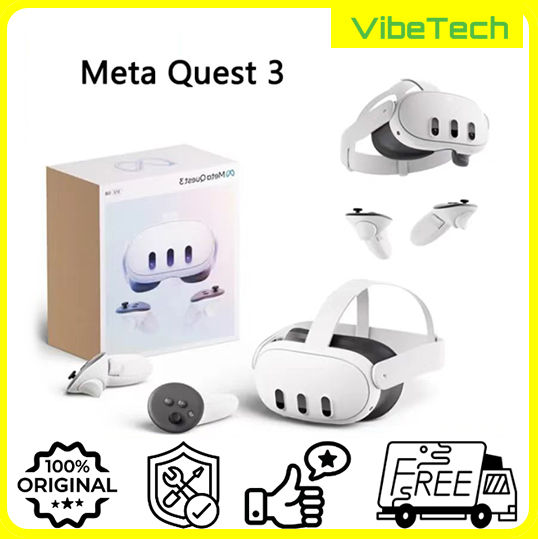 Quest 3s Pre order]Meta Quest 3 Breakthrough Mixed Reality - Powerful ...