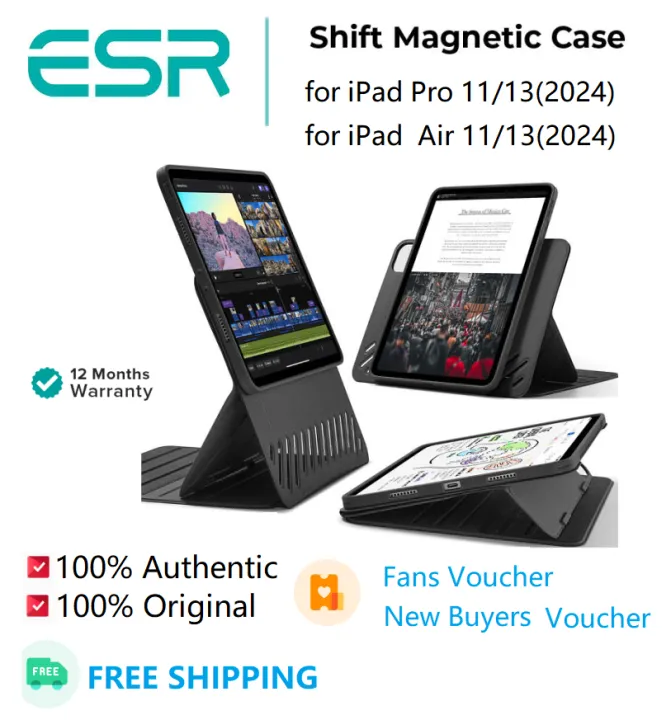 ESR iPd Air 11 (2024), iPd Air 13(2024),iPd Pro 11 (2024), iPd Pro 13 ...