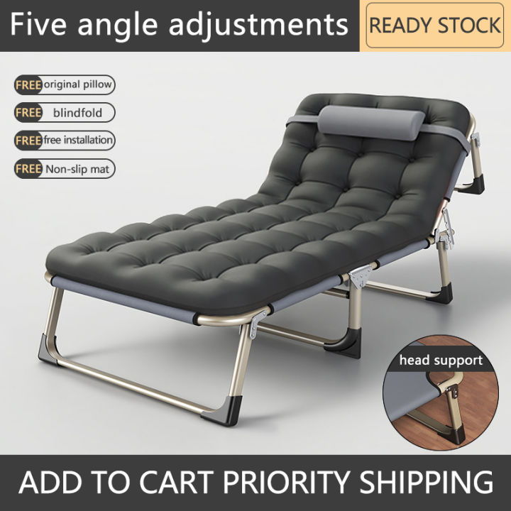 Folding Bed Protable Bed Outdoor Adjustable Family Nap Bed Office ...