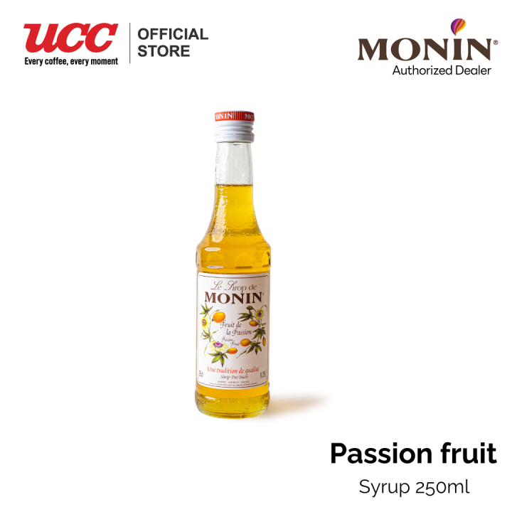 MONIN Passion Fruit Syrup น้ำเชื่อมกลิ่นเสาวรส 250ml. | Lazada.co.th