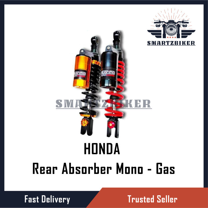 HONDA REAR ABSORBER MONO - GAS (BLACK /RED) APIDO | Lazada