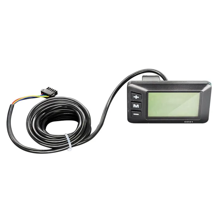 36V 48V Electric Bike GD01 LCD Display Panel with Ordinary Connector E ...