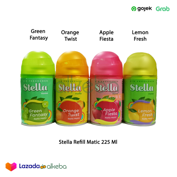 Stella Refill Automatic 225 ml / pengharum ruangan otomatis Wewangian ...