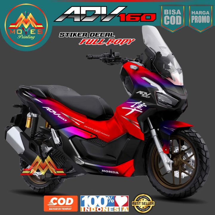 ⭐⭐⭐⭐⭐( COD ) Decal Sticker Variasi Fullbody Honda Adv 160-Dekal Stiker ...