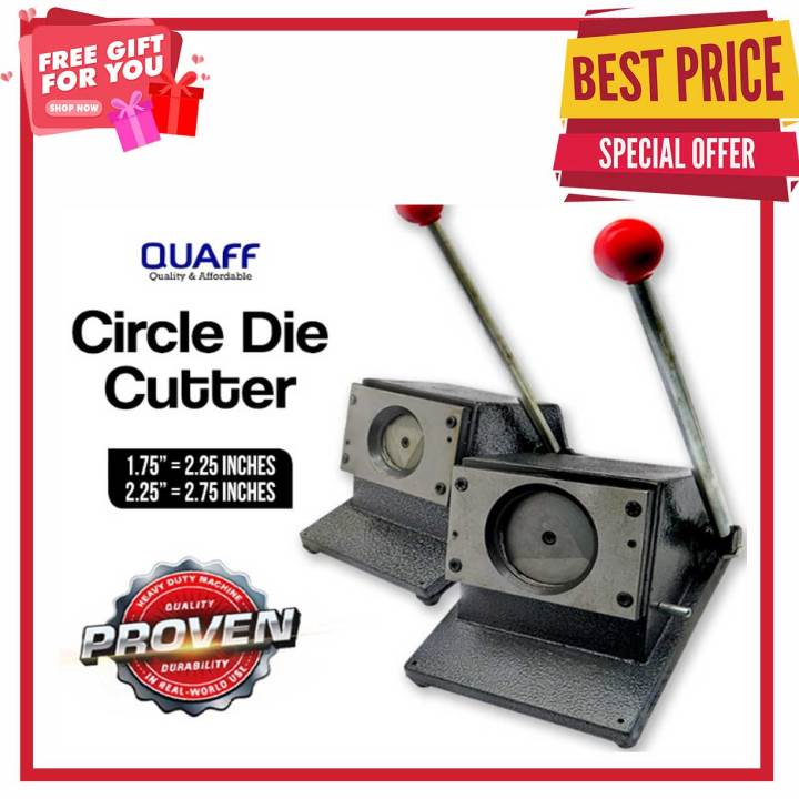 QUAFF Circle Die Cutter For Button Pin 2.25 Inch | Lazada PH
