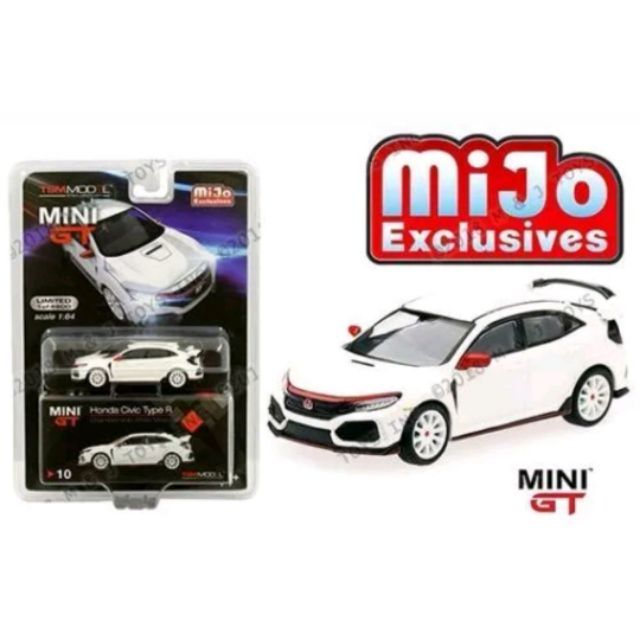 Mini GT 1/64 Honda Civic Type R Championship White Modulo Edition ...