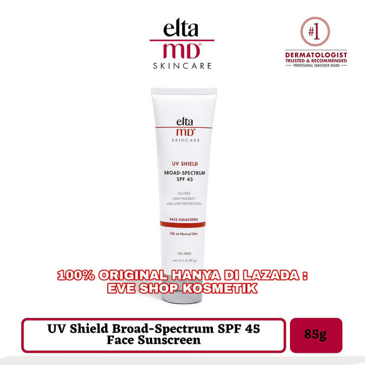 100% ORIGINAL - ELTA MD ELTAMD UV SHIELD BROAD SPECTRUM SUNSCREEN SPF ...