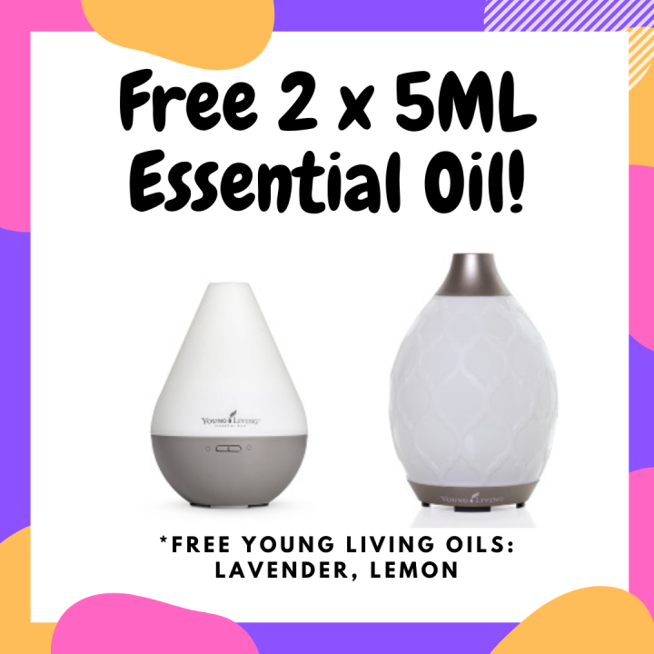 Young Living Desert Mist / Dewdrop / Sweet Aroma / Lucia Diffuser ...