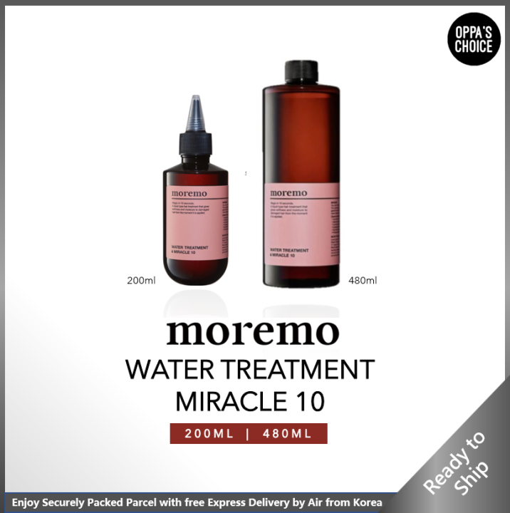 🇰🇷 [Ready to Ship] MOREMO Water Treatment MIRACLE 10 (150ml / 200ml / 480ml) | Lazada PH