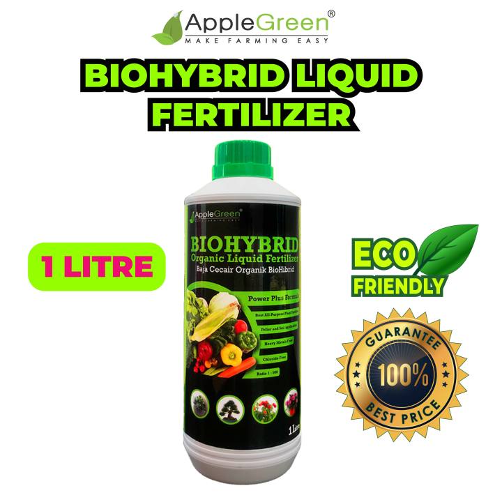 BIOHYBRID 🔥1L Hybrid Organic Liquid Fertilizer🔥 1L Baja Organik Cecair/Foliar Fertigation Amino ...