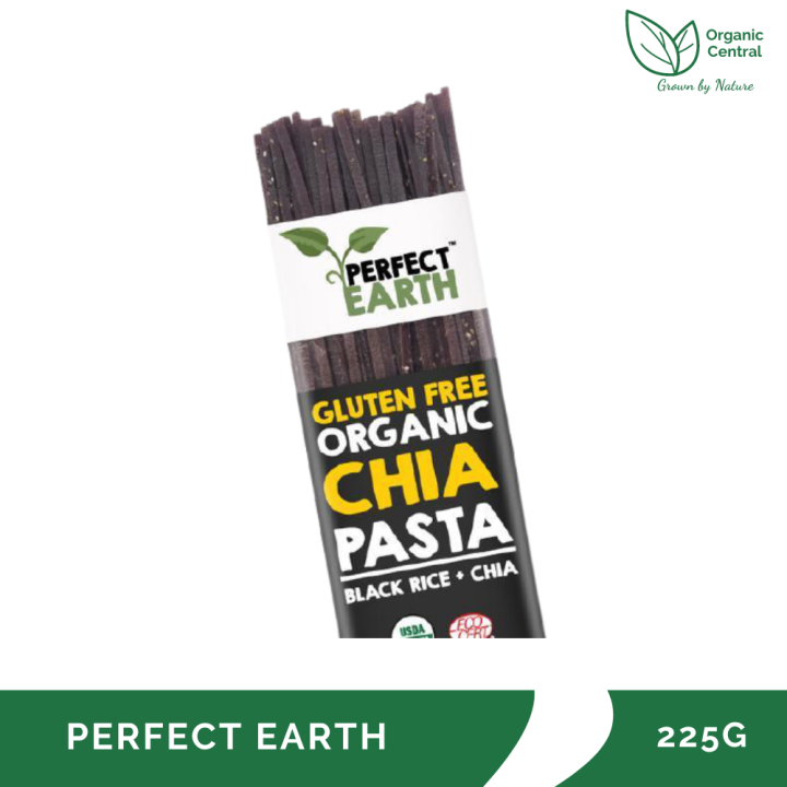 Perfect Earth Gluten Free Organic Chia Pasta - Black Rice 225g | Lazada PH