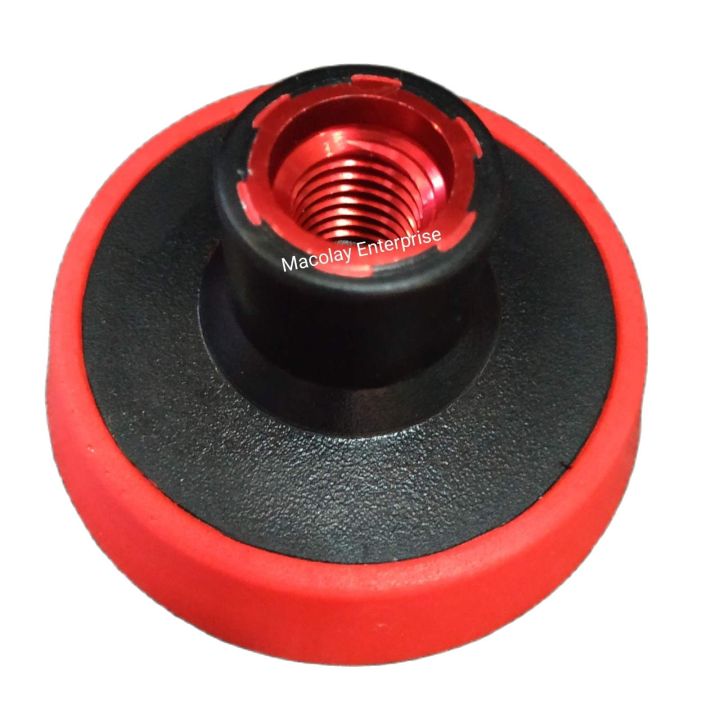 3-inch Backing Plate Velcro 75mm M14 or M16 THREAD for Rotary Polishers ...