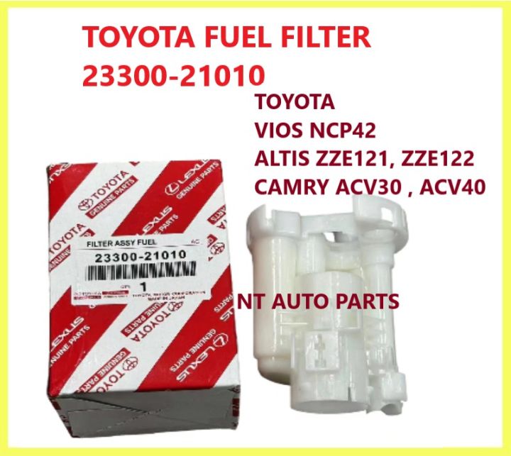 TOYOTA VIOS NCP42 ALTIS ZZE121, ZZE122 CAMRY ACV30 , FUEL FILTER ASSY ...