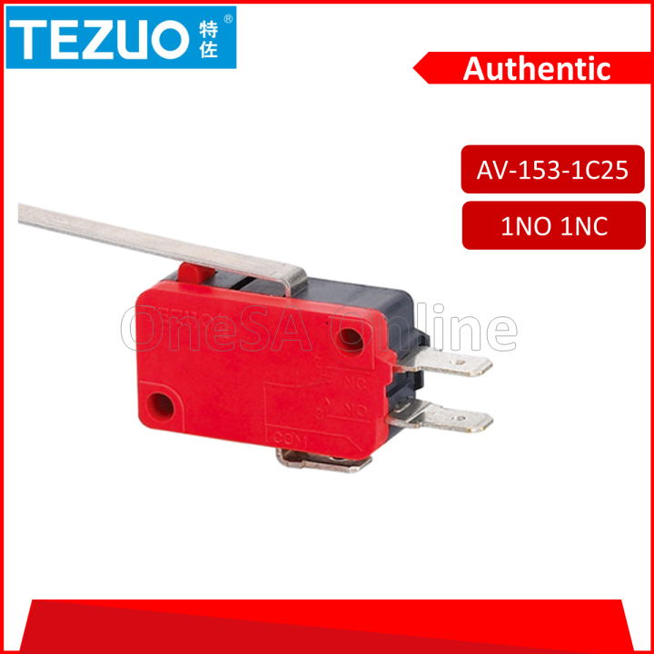 TEZUO MINI MICRO SWITCH 16A LONG HIGE LEVER(V-153-1C25) | Lazada