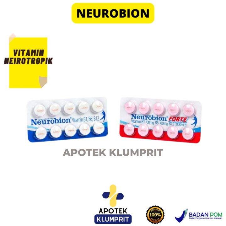 NEUROBION FORTE TABLET/ NEUROBION TABLET / Vitamin Neurotropik | Lazada ...