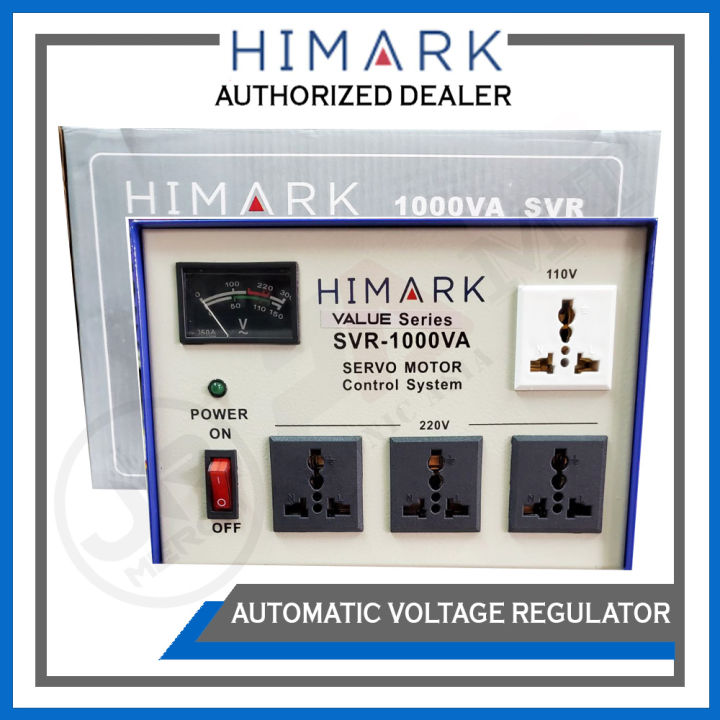 Himark (SVC-1000HC) Automatic Voltage Regulator 1000 watts AVR with ...