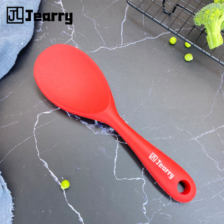 Jearry Silicone Rice Ladle Heat Resistant Food Grade Silicone Kitchen ...