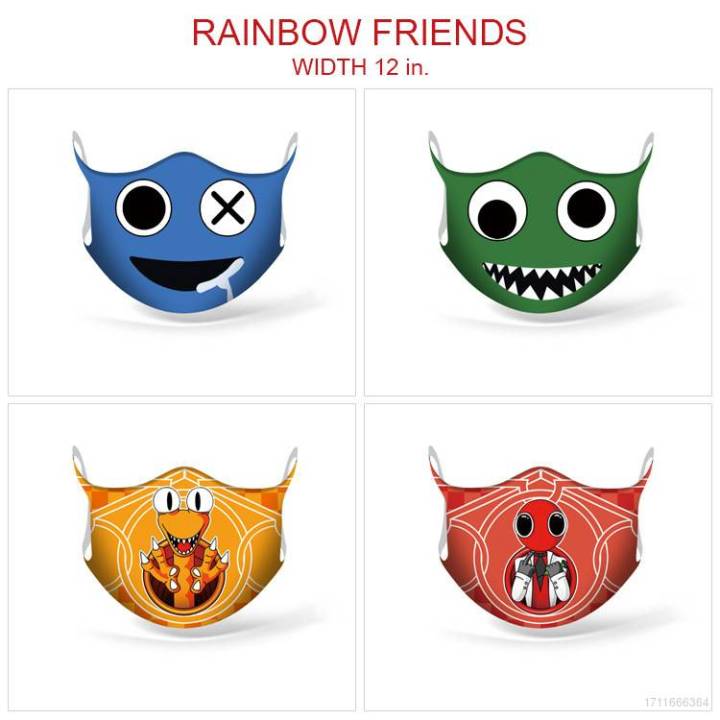 roblox Rainbow friends game Printing masks Full color non trace ice ...