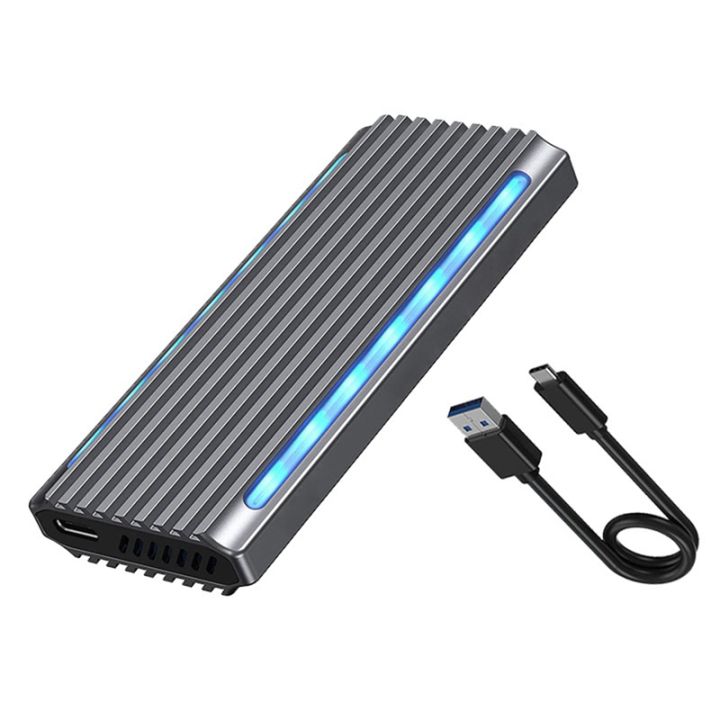 1 Set Type-C USB 3.1 Interface 10Gbps SSD Enclosure Mobile Enclosure ...