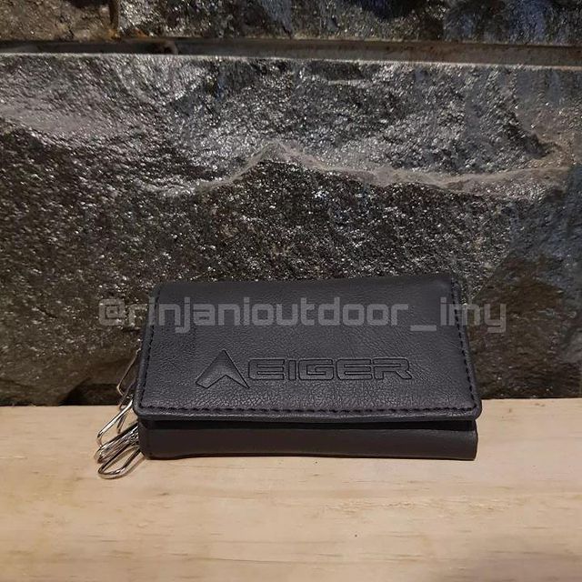 EIGER DOMPET GANTUNGAN KUNCI 3L KLT WALLET ORIGINAL DOMPET KUNCI HITAM ...
