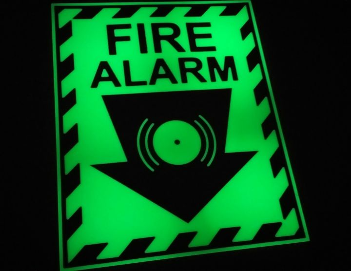 FIRE ALARM SIGN STICKER | Lazada PH