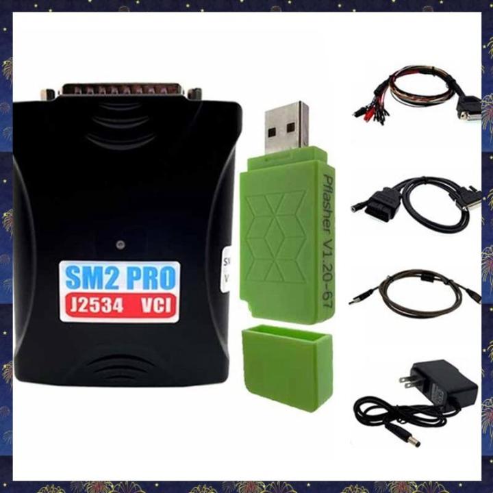 Sm2 Pro J2534 Vci Ecu Programmer Read Scanmatik 2 Pro Flash 67 in 1 Pcm Bench Car Computer ...