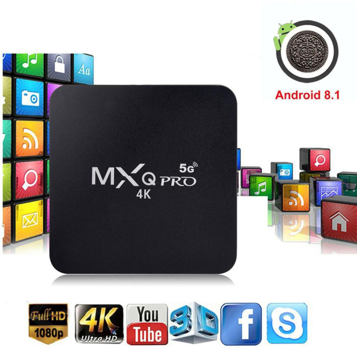 🔥 2023 mxq pro 4K Smart Android TV box 8GB 128GB 16GB 256GB TV box ...