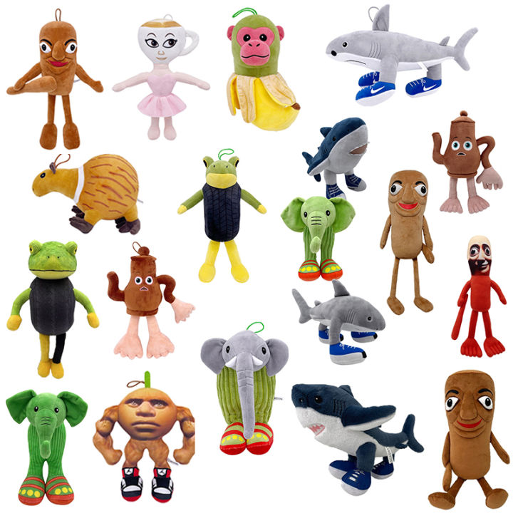 Italian Brainrot Tung Tung Tung Sahur Plush Toys 20-37cm Tungtung Sahur ...