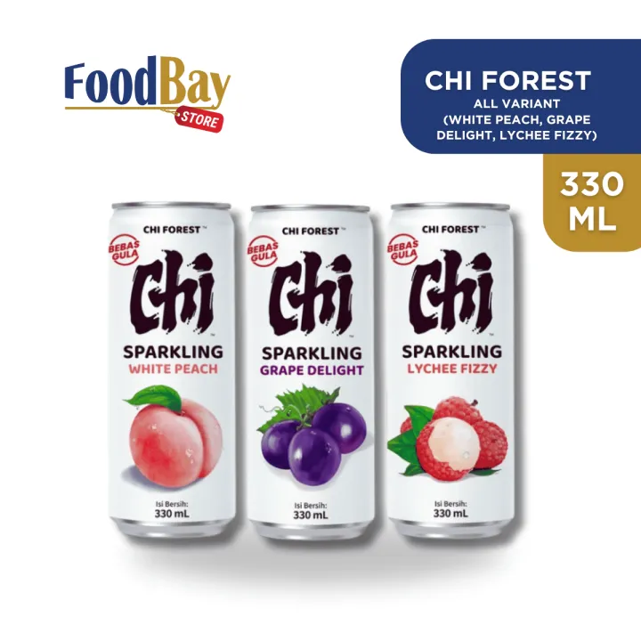 Chi Forest - Sparkling Water Grape Delight 330ML | Lazada Indonesia