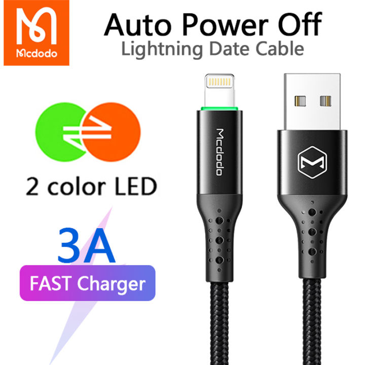 🔥🔥 ORIGINAL 🔥🔥 Mcdodo PD USB-A TO Lightning iPhone cable 3A Smart Auto ...