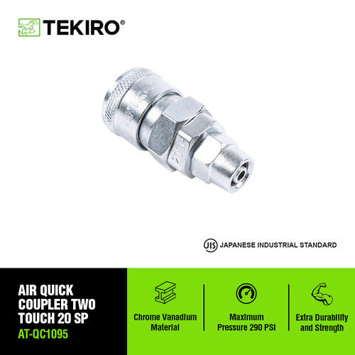 TEKIRO Quick 20 SP Coupler Angin Two Touch / Kompresor / Pneumatic SP20 ...