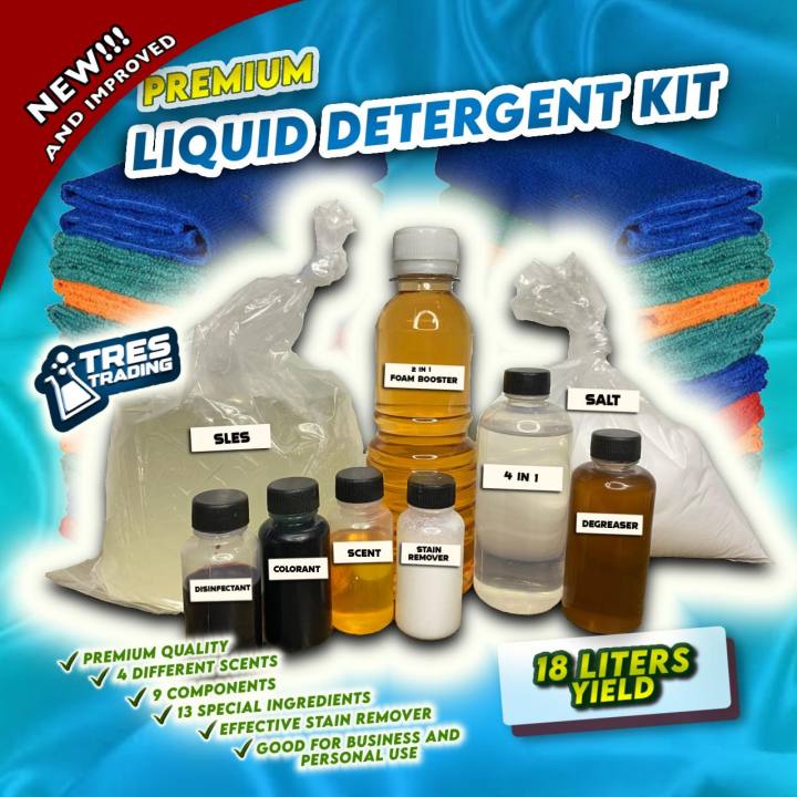 DIY LIQUID DETERGENT KIT | Lazada PH