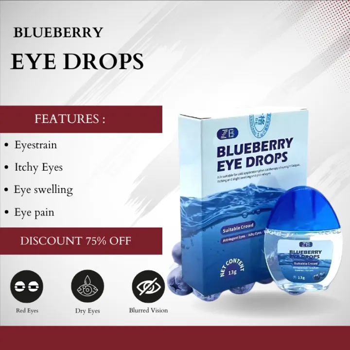 Eye Drops | Blueberry Eye Drops | Itchy Eyes | Glaucoma | Dry Eyes ...