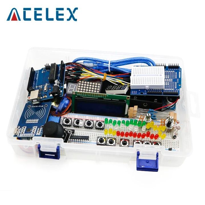 【Pre-order】 Starter Kit For Arduino R3 - R3 Breadboard And Holder Step ...