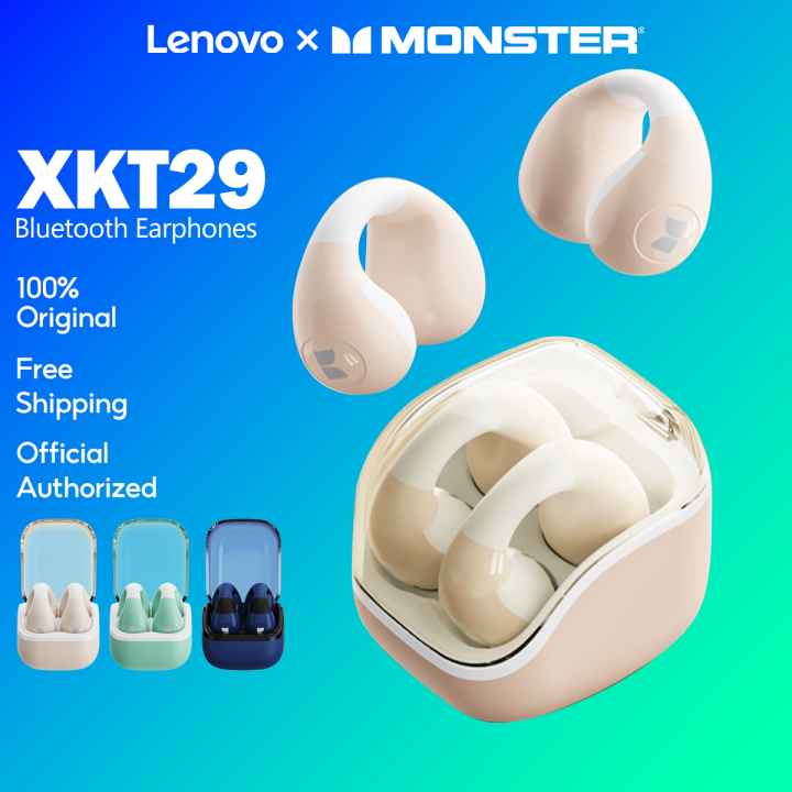 หูฟังติดหูบลูทูธไร้สาย XKT29สัตว์ประหลาดเสียง HD เวลาแฝงต่ำแบตเตอรี่ ...