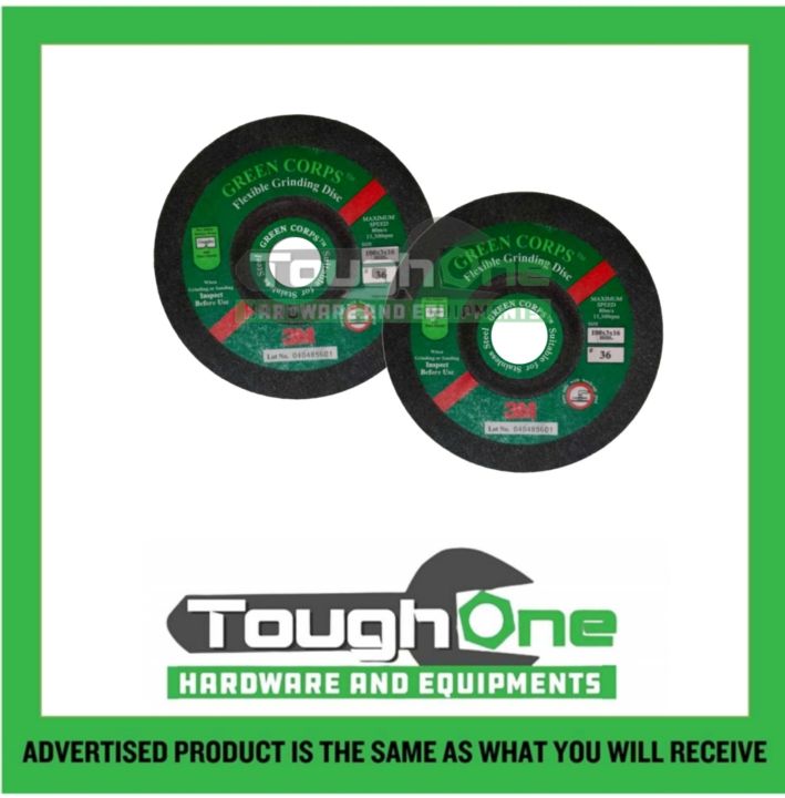 3M GREEN CORPS HEAVY DUTY GRINDING DISC | Lazada PH