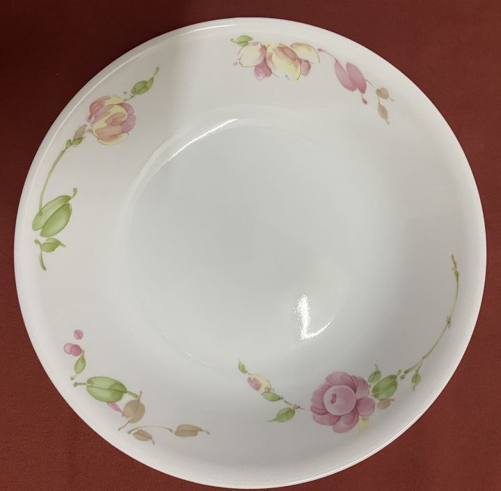 Corelle Country Rose Dinner Plate Rim (ready stock) | Lazada