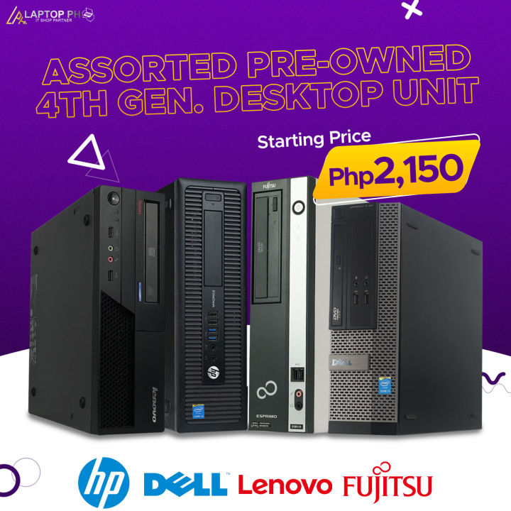 [REFURBISHED] Assorted Computer Sale Unit | Celeron, i3, i5 | 4th ...